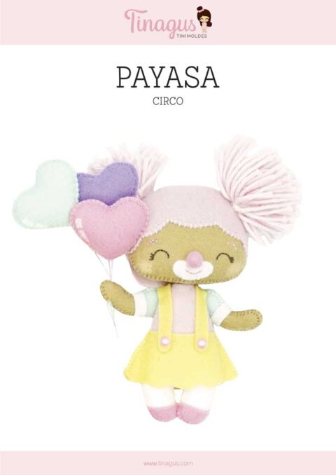 Payasa con globos | Tinagus